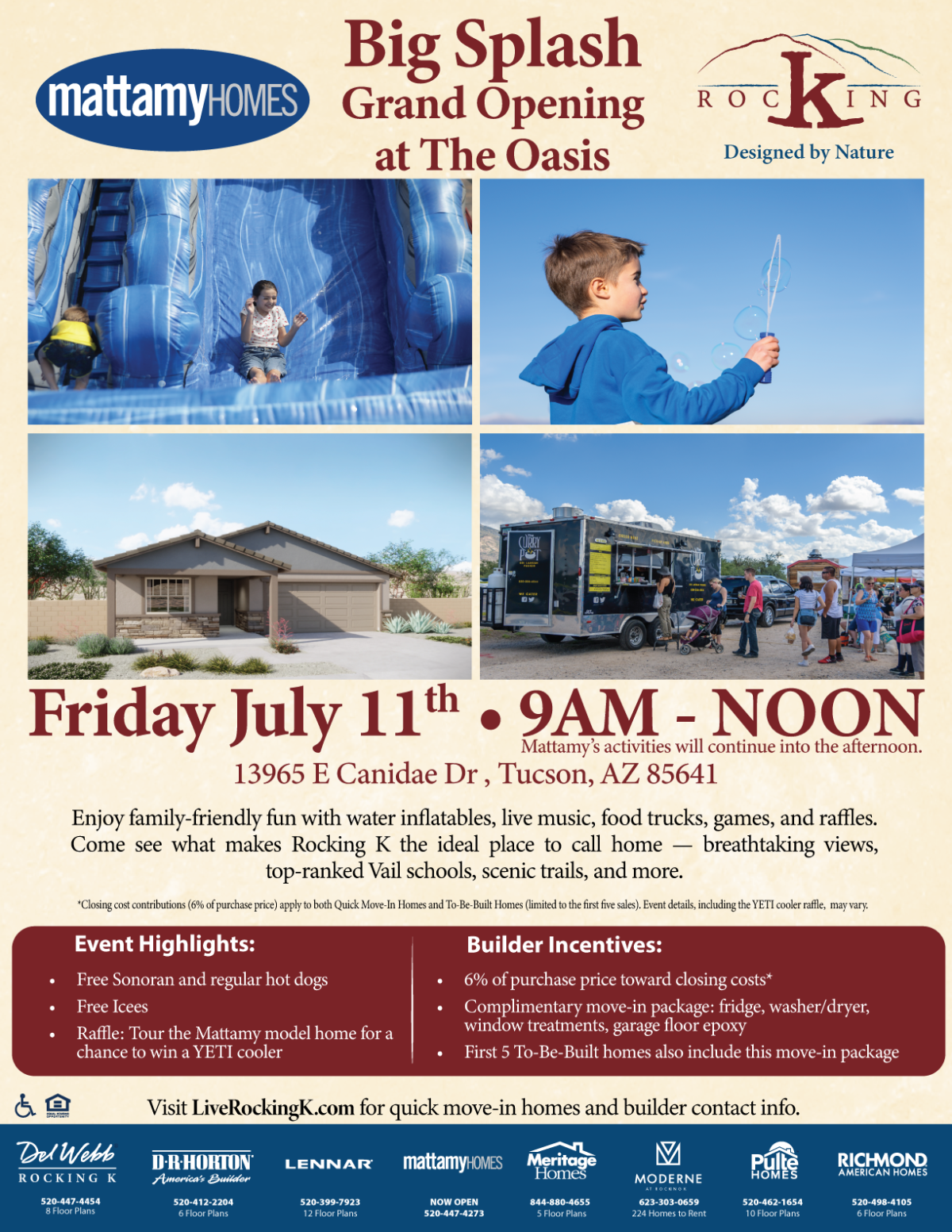 Mattamy-Homes-to-Host-Big-Splash-Grand-Opening-at-The Oasis – Rocking